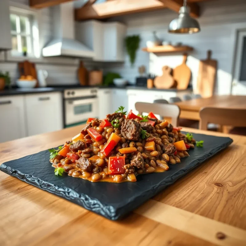 Говеждо и леща яхния - Рецепта