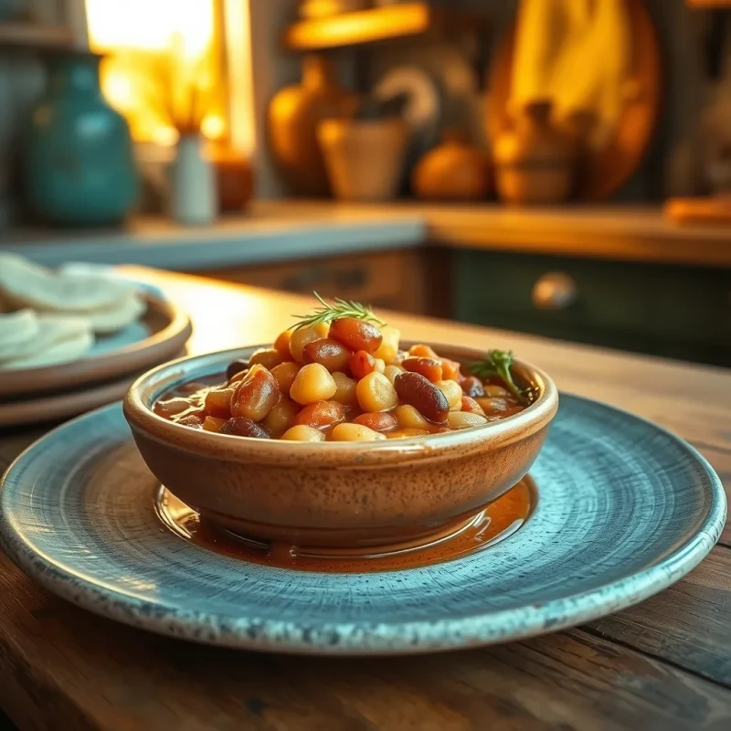 Гръцка супа с боб - Рецепта