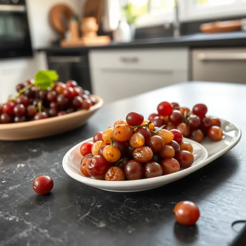 Мариновани грозде - Рецепта