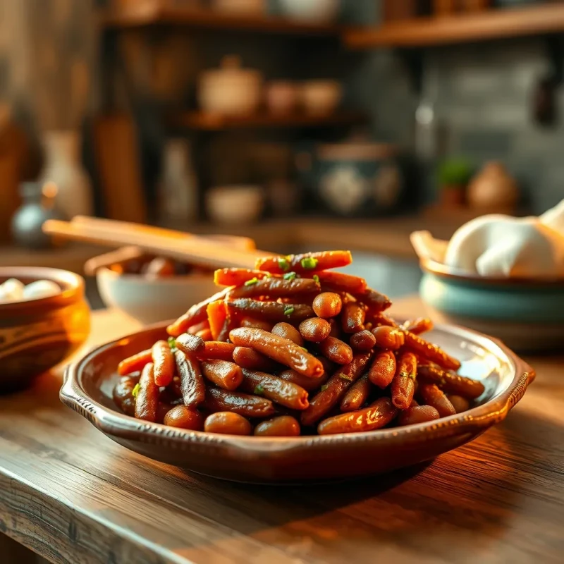 Снакс от боб - Рецепта