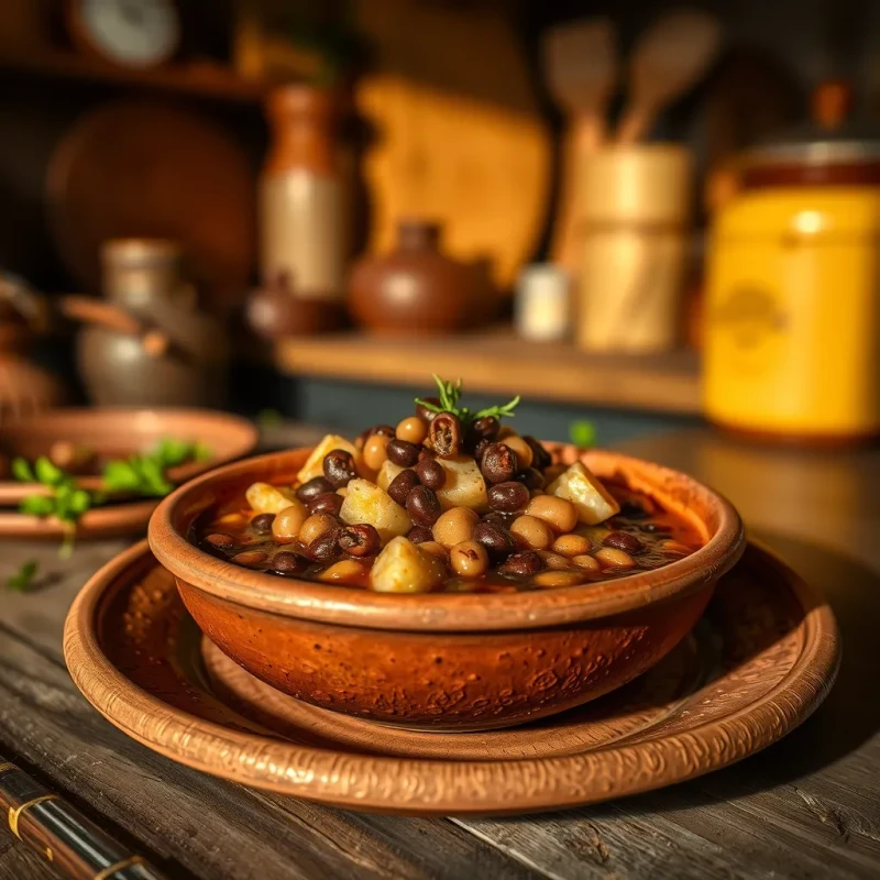 Супа с пушен боб - Рецепта